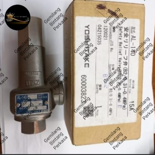 Jual Safety Valve Yoshitake 1 1/2" Inch Stainless Steel DN40 AL-14 ...