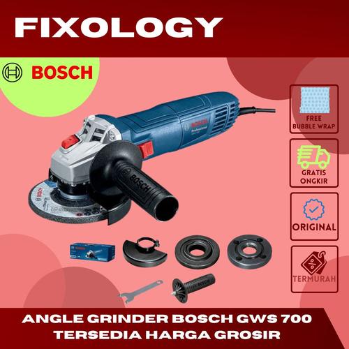Jual Mesin Gerinda Tangan Bosch GWS 700 Angle Grinder 4" 100mm ...