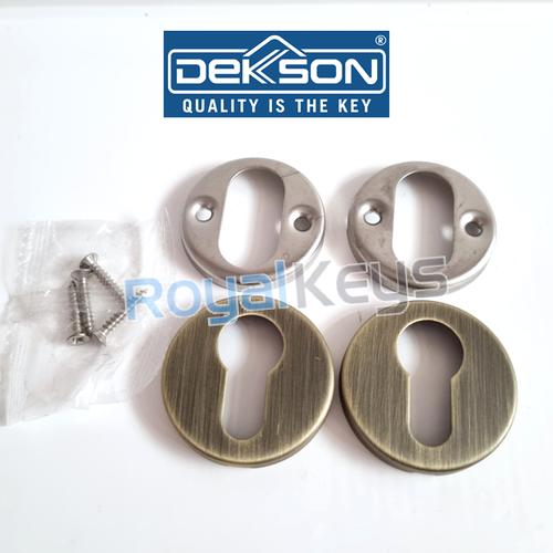 Jual Escutcheon Bulat Dekson Dekkson ESCN 855 AB Cover Tutup Ring Kunci ...