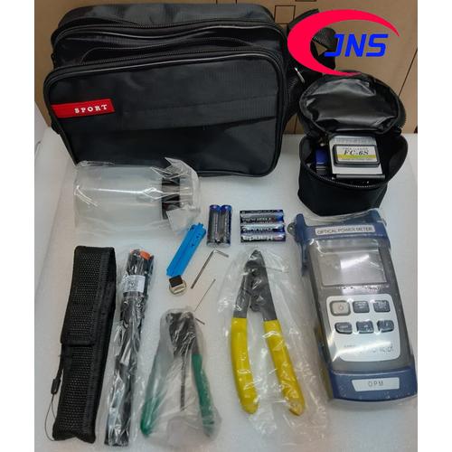 Jual FTTH Tool Kit SET Lengkap OPM VFL Cleaver FO Fiber Optic Toolkit ...