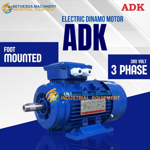 Jual electro motor 5.5 hp 7.5 hp 10 hp 3 phase dinamo listrik ADK Penggerak - 5.5 Hp, 6 Pole ...