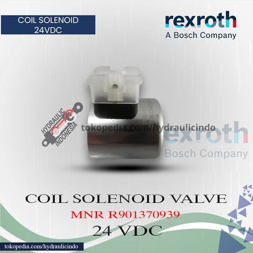 Jual Rexroth Coil Solenoid Valve 24VDC R901370939 MNR Bosch Company ...