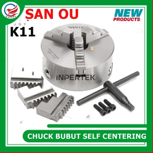 Jual Chuck Bubut Claw K11 3 Jaw Cekam Kaki Self Centering UKURAN PILIH DI VARIAN - K11-80 ...