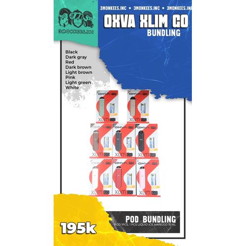 Jual Oxva Xlim Go Pod Kit + OX Passion Ice Mango Salt Nic 15ML by Oxva ...