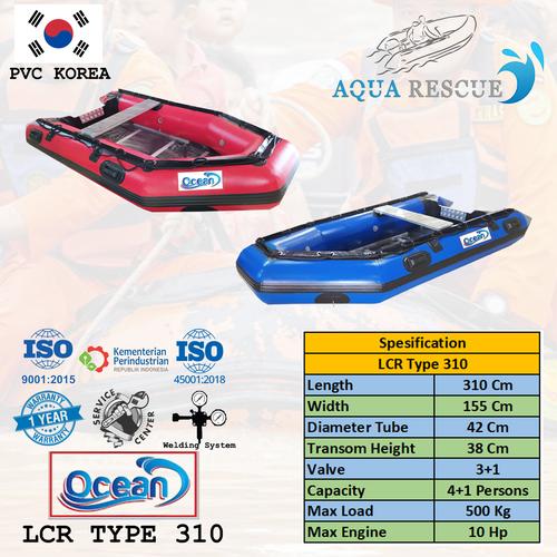 Jual Perahu Karet PVC OCEAN 310 Rescue SAR Banjir Mancing Kapasitas 4-5 ...