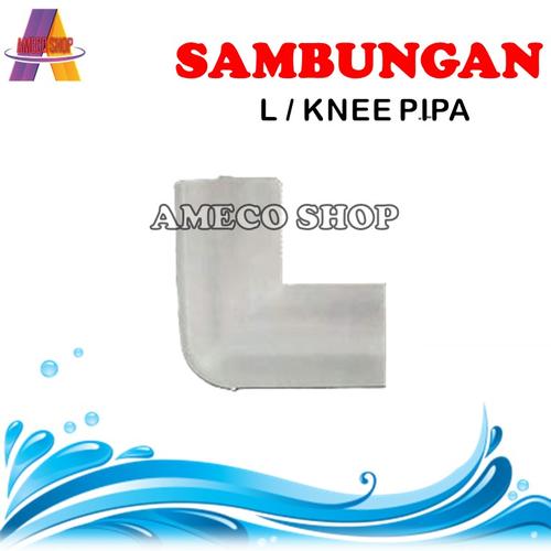 Jual Sambungan L Knee Pipa Bening Aquarium - Kota Surabaya - AmecoShop ...