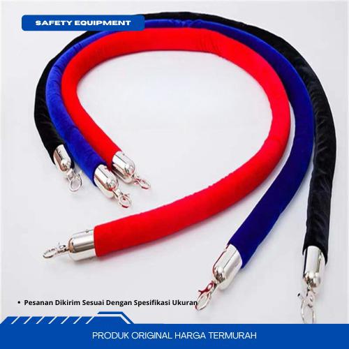 Jual Tali Tiang Antrian Bludru dan Twisted Ropespita bludru Tali ...