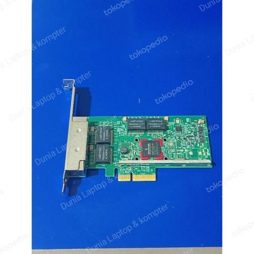 Jual Lan Card Quad 4 Port Lan Gigabit Ethernet x86 Support Mikrotik ...