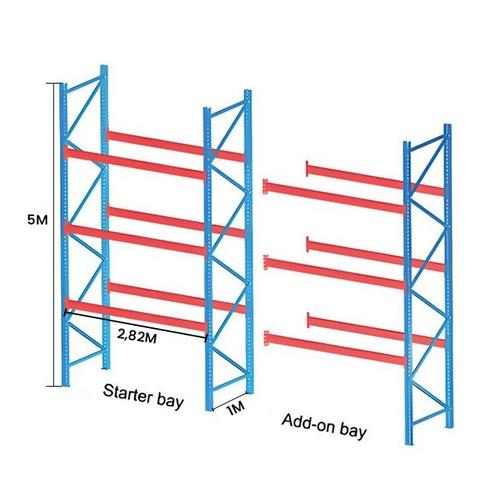 Jual Rak Gudang Warehouse Industri Palet Racking System Super Heavy ...