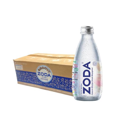 Jual ZODA 250ML 1 DUS / ZODA AIR SODA TAWAR BOTOL 250ML 1 DUS ISI 24 ...