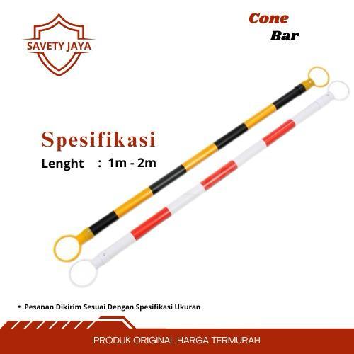 Jual Safety Cone Bar-Pengaman Jalan Penghalang Jalan Retractable ...
