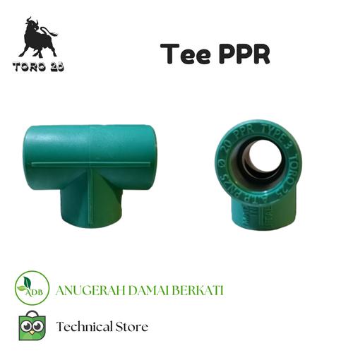 Jual TEE PPR Merk TORO 25 Made in Italy - 1/2" - Kota Balikpapan ...
