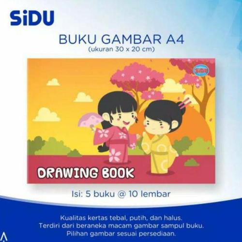 Jual Hemat Besar [ Pack ] Buku Gambar / Buku Gambar Sidu / Buku Gambar ...
