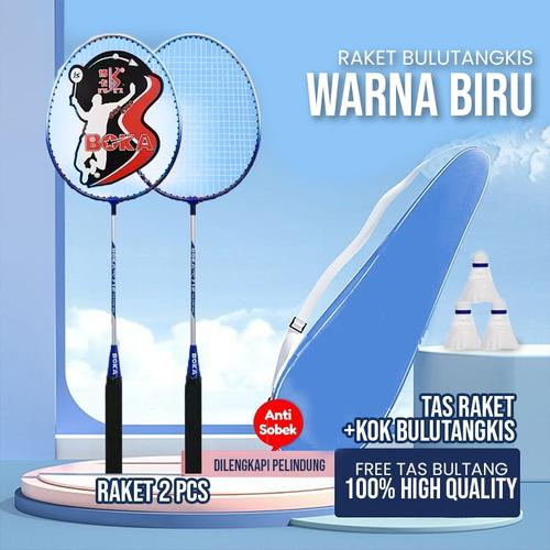 Promo RAKET BADMINTON ISI 2 PCS FREE TAS BADMINTON/3 PCS KOK ...
