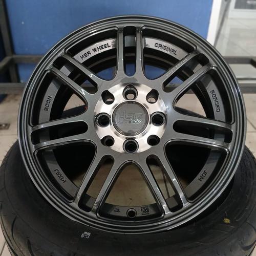 Jual Velg Racing R14 Pelak Original Hsr Boon R14 ( 1419 ) Terlaris Ring14 For Brio Ayla Agya ...