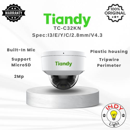 Jual Tiandy Ipcam 2MP Fixed IR Dome Camera TC-C32KN - Jakarta Pusat ...