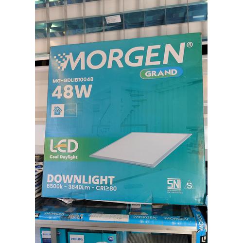 Jual LAMPU PANEL LED PUTIH 60X60 48Watt MORGEN DOWNLIGHT 60X60 48W ...