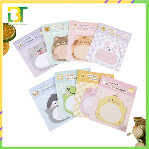 Promo LBT Sticky Notes Motif Hewan Tempelan Kertas Catatan Alat Tulis ...