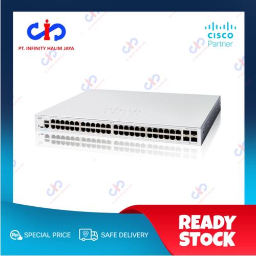 Jual Cisco C1200-48T-4G Smart Switch, Catalyst 1200 48-port GE, 4x1G ...