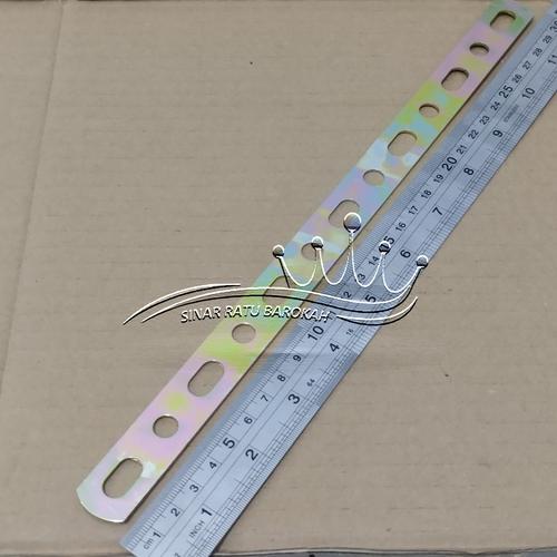 Jual PLAT STRIP BOLONG BREKET BRACKET BRAKET LUBANG LOBANG PANJANG 30CM ...