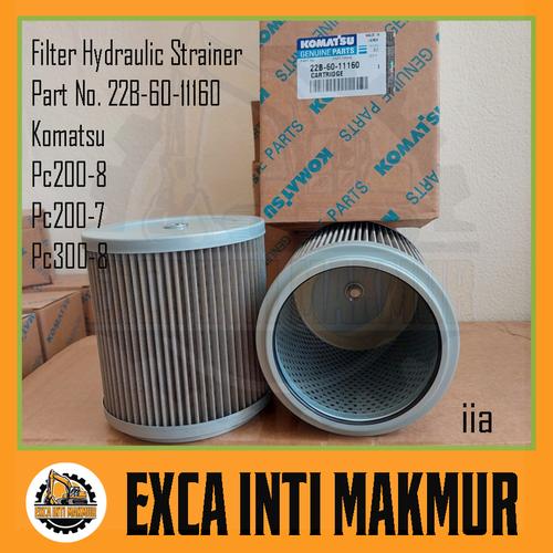 Jual Filter Hydraulic Strainer 22B-60-11160 Pc200-8 Pc200-8 Pc300-8 ...