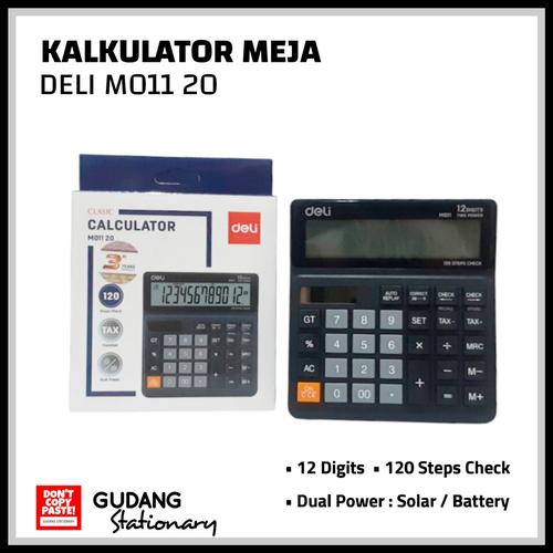 Jual Kalkulator Meja DELI M011 20 - Jakarta Timur - Gudang Stationary ...