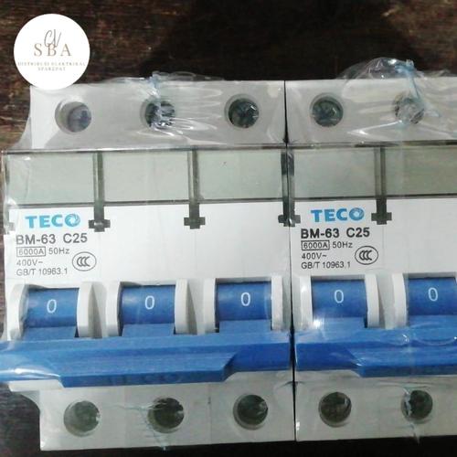 Jual TECO - BM-63 C25 3P circuit breaker NEW - Kota Medan - Cv SBA ...