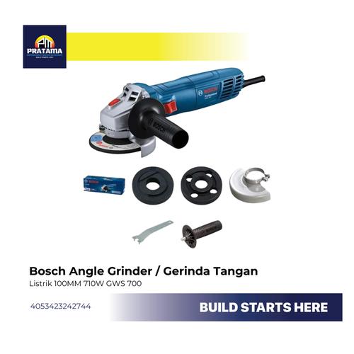 Jual Bosch Angle Grinder / Gerinda Tangan Listrik 100MM 710W GWS 700 ...