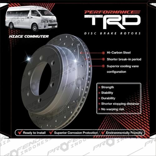 Jual TRD DISC ROTOR - Toyota Hiace Commuter H200 - Original Asli ...