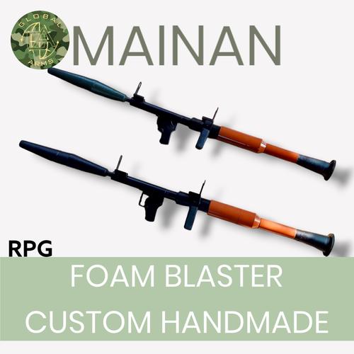 Jual Mainan Rocket Launcher RPG Foam Blaster Custom Handmade Mainan PVC ...