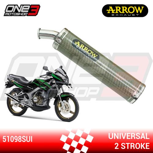 Jual Knalpot Arrow Motor 2 Tak / Arrow Exhaust 2 Stroke Universal ...