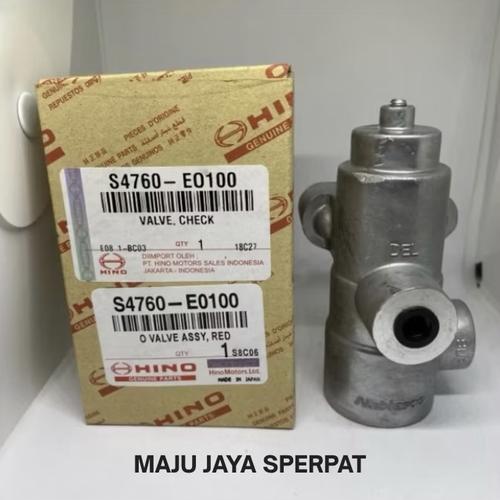 Jual VALVE CHECK VALVE ASSY GOVERNOR HINO LOHAN 500 JO8E S4760-E0100 ...