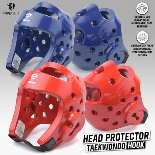 Jual Head Guard Taekwondo Hook Helm Tinju Pelindung Kepala Taekwondo ...