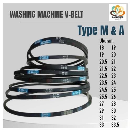 Jual Vanbelt Mesin Cuci V Van Fan Belt Fanbelt Vbelt Pan berbagai ...