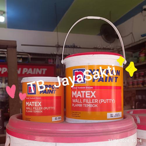 Jual Plamir Tembok Matex 1kg , 4kg. Wall filler (putty) Nippon Paint ...