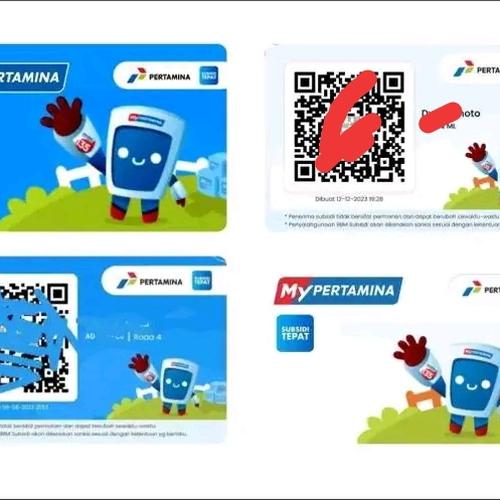 Jual Cetak Kartu My Pertamina bahan PVC Tidak mudah luntur - Model Portrait - Kab. Sragen ...