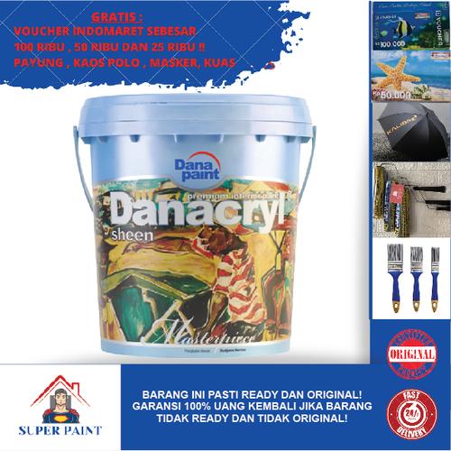 Jual DANACRYL SHEEN CAT TEMBOK INTERIOR TINTING (BISA REQUEST WARNA) 20 ...