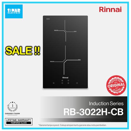 Jual Kompor RINNAI RB-3022H-CB Induction Hob Kompor Tanam Listrik 2 ...
