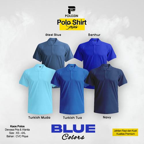 Promo Polozin | Kaos Polo Shirt Kerah Polos Pria Wanita Poloshirt ...
