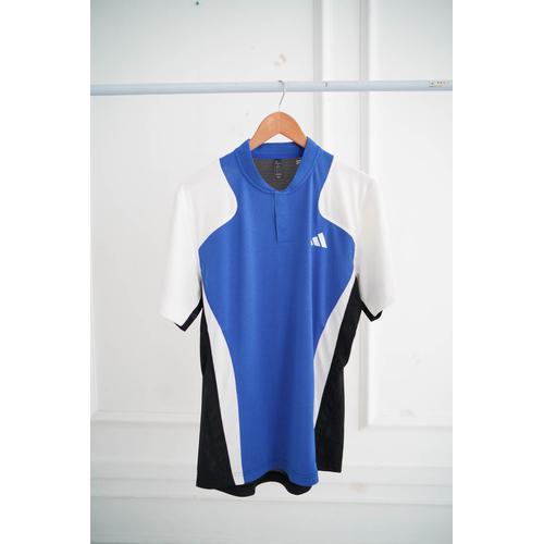 Jual Baju Tennis Adidas Mens Pro Freelift Tennis Polo Lucid Blue and ...