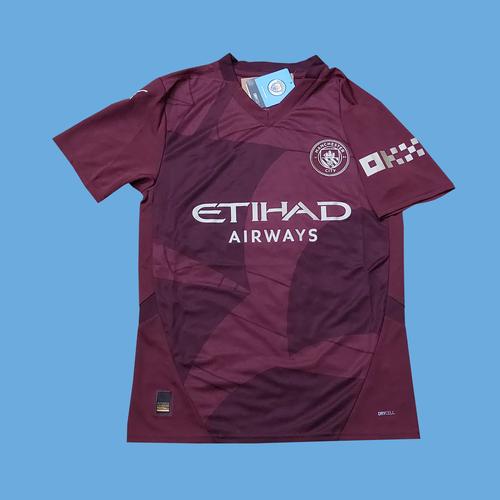 Jual Original 2024 - 25 Manchester Kota Third Jersey Baju Bola Asli - M ...