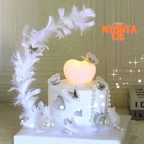 Jual LHL05 Topper Lampu Cinta Love Pasangan Dekorasi Kue Pesta Romantis ...