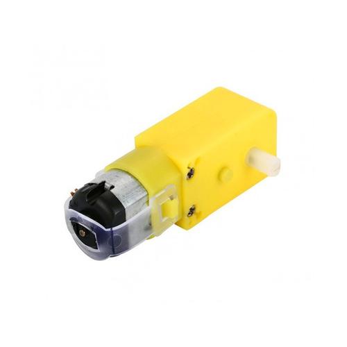 Jual Motor DC gearbox kuning smart car self balancing line follower 3v ...