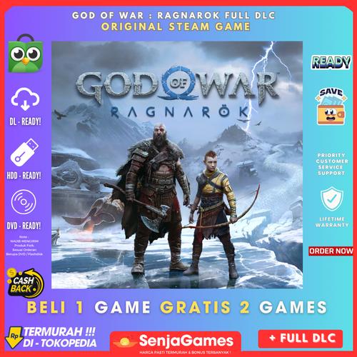 Jual GOD OF WAR RAGNAROK + FULL DLC ORIGINAL PC GAMES - DVD BACKUP ...