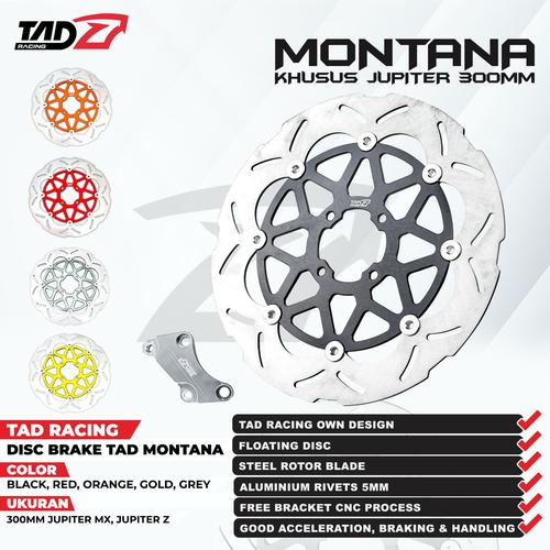 Jual DISC BRAKE TAD MONTANA DB-4 CNC JUPITER Z 300MM / JUPITER MX 300MM ...