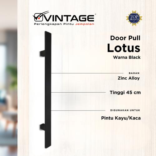 Jual DOOR PULL/PULL HANDLE/ GAGANG PINTU TARIK KAYU / KACA LOTUS ...