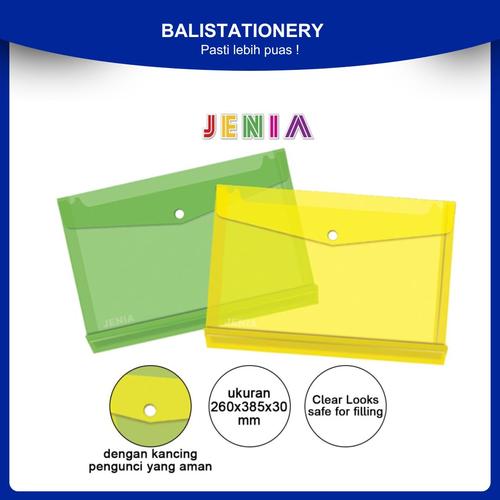 Promo Map Kancing 1 Polos Map Berkas Jenia - Putih, 1 pcs - Kota ...