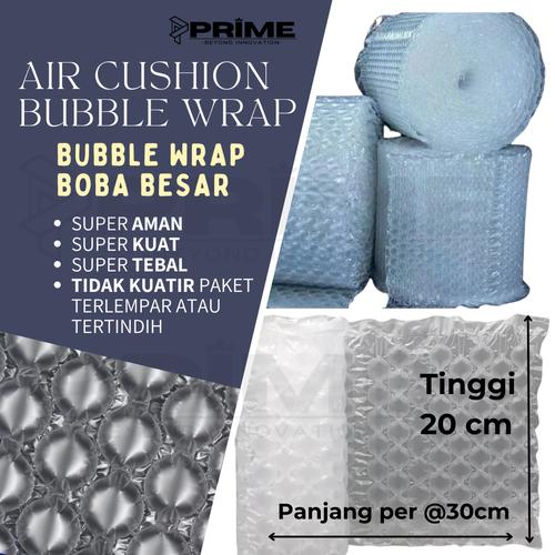 Jual BUBBLE WRAP BOBA BESAR AIR CUSHION ROLL PACKING PAKET PACKAGING ...