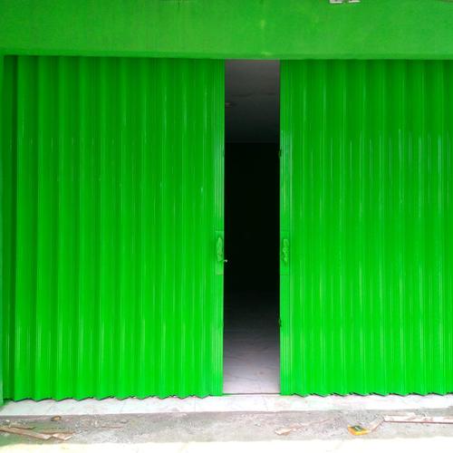 Jual pintu folding gate Ruko, Toko, Garasi, - Hitam, 4 pak - Kab ...
