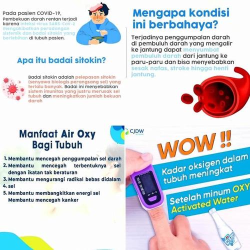 Jual EK Air OXY CJDW Activated Drinking Water Oxygen Dus Isi 24 x 470 ...